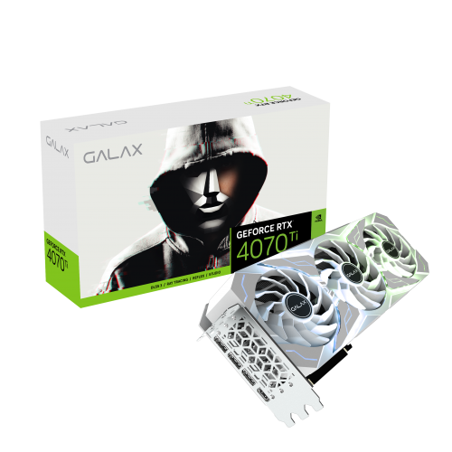 GALAX GeForce RTX 4070 Ti SG White 1 Click OC