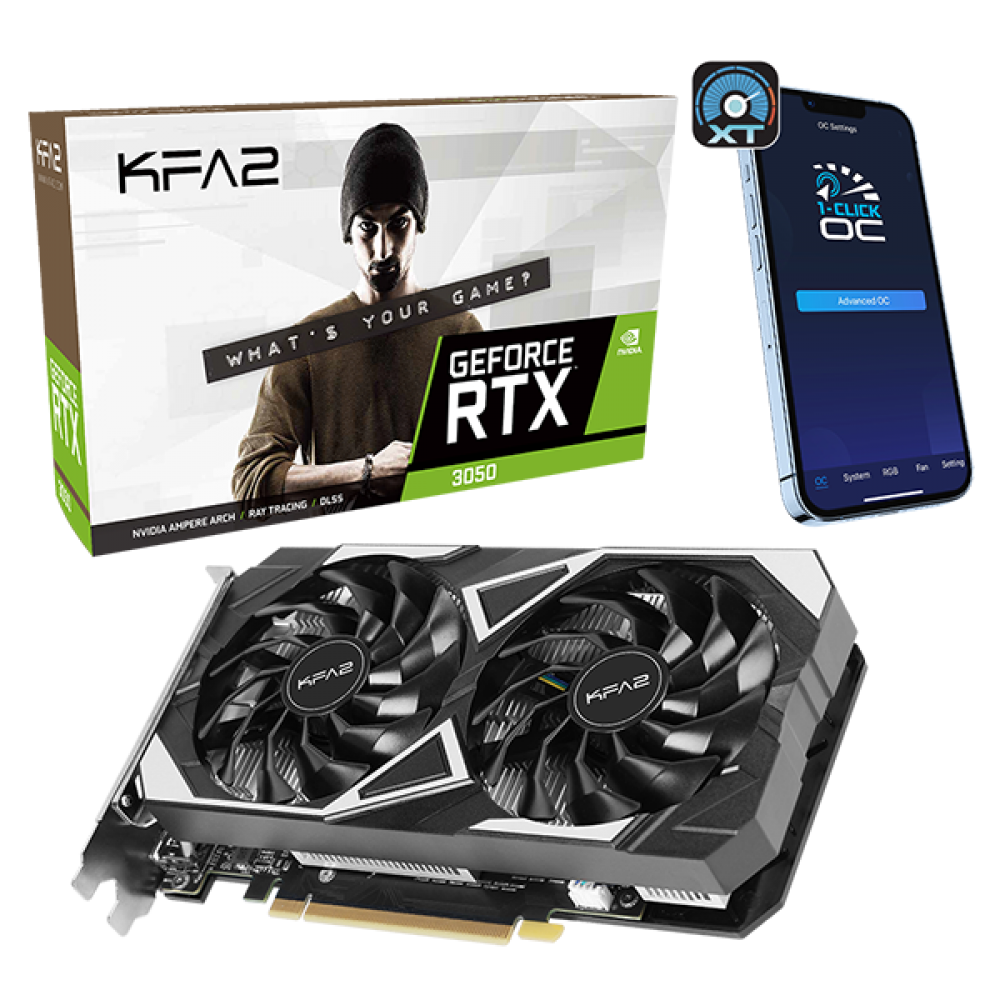 GALAX GeForce RTX™ 3050 6GB EX - Graphics Card