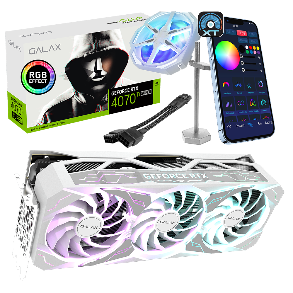GALAX GeForce RTX™ 4070 Ti SUPER SG 1-Click OC