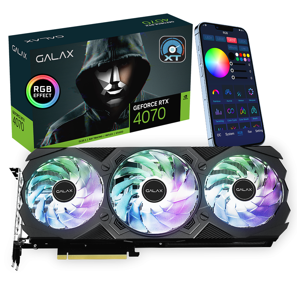 GALAX GeForce RTX™ 4070 EX Gamer GALAX GeForce RTX™ 4070 EX Gamer