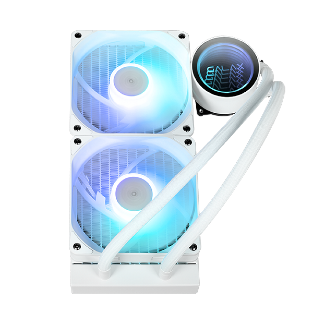 GALAX Hydro Vortex 240R ARGB White - CPU AIO Cooler - Cooling / Cases