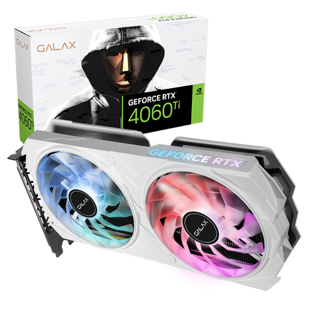 GALAX GeForce RTX™ 4060 Ti 16GB EX White