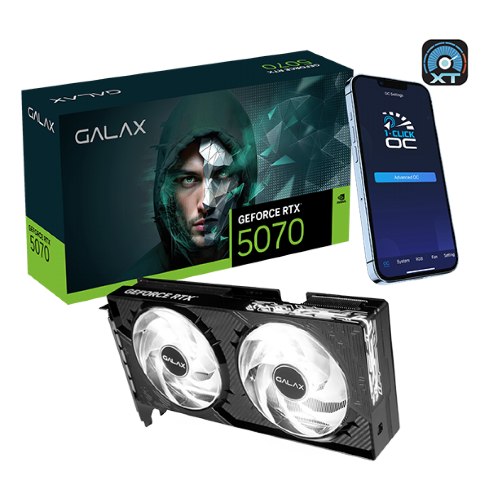 GALAX GeForce RTX™ 5070 1-Click OC
