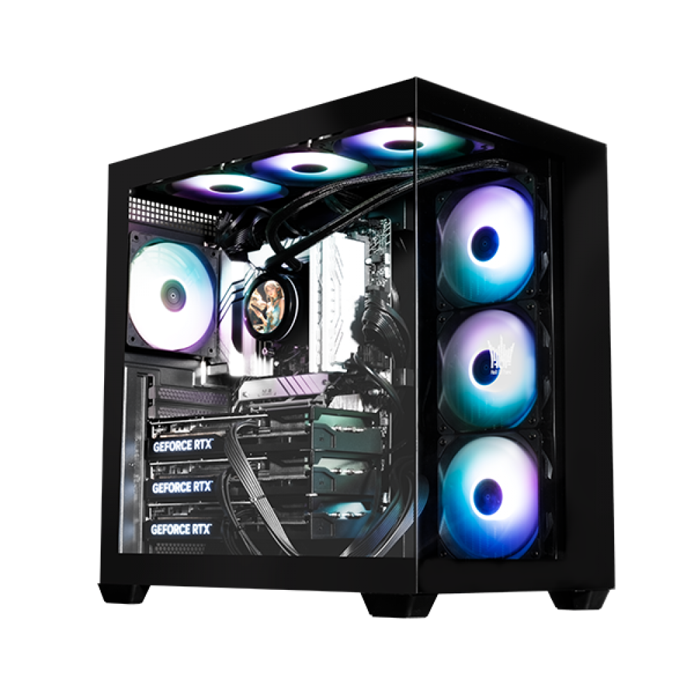 HOF ALLSYNQ PC CASE (4 Fans)