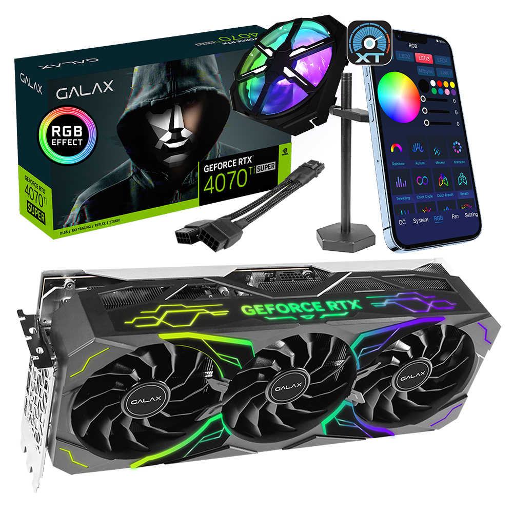 GALAX GeForce RTX™ 4070 Ti SUPER SG 1-Click OC