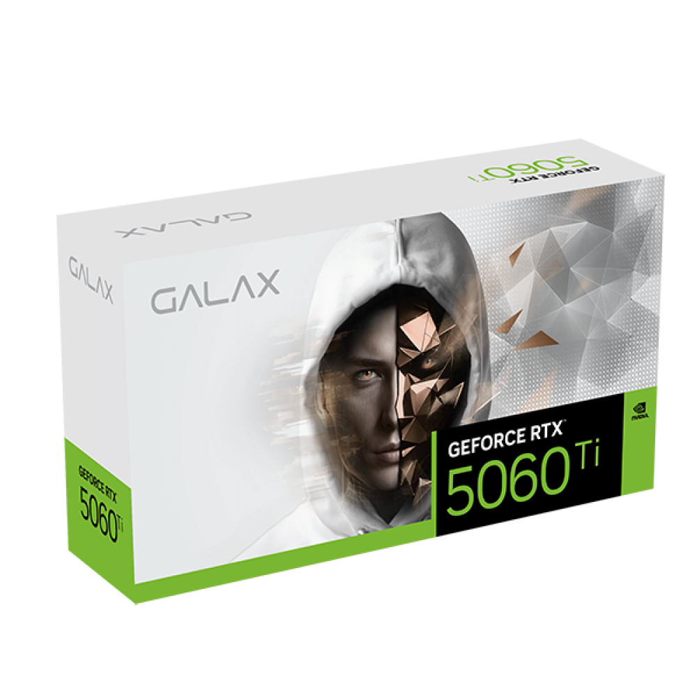 GALAX GeForce RTX™ 5060 Ti 1-Click OC White