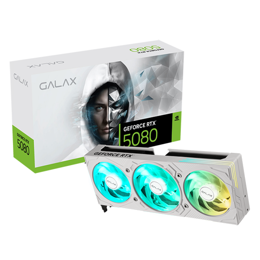 GALAX GeForce RTX™ 5080 EX Gamer 1-Click OC White