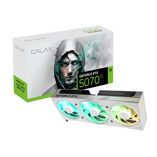 GALAX GeForce RTX™ 5070 Ti EX Gamer 1-Click OC White