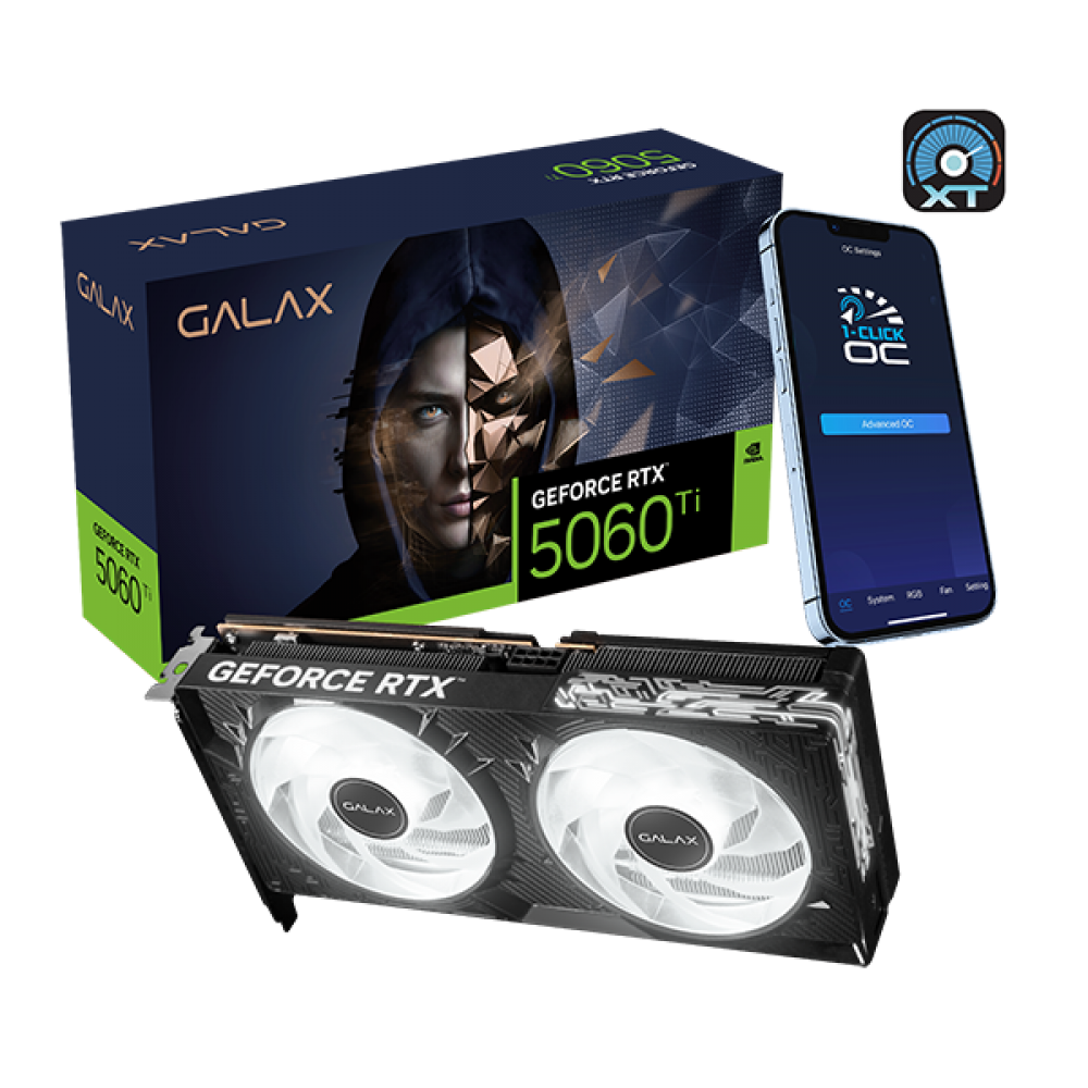 GALAX GeForce RTX™ 5060 Ti 1-Click OC