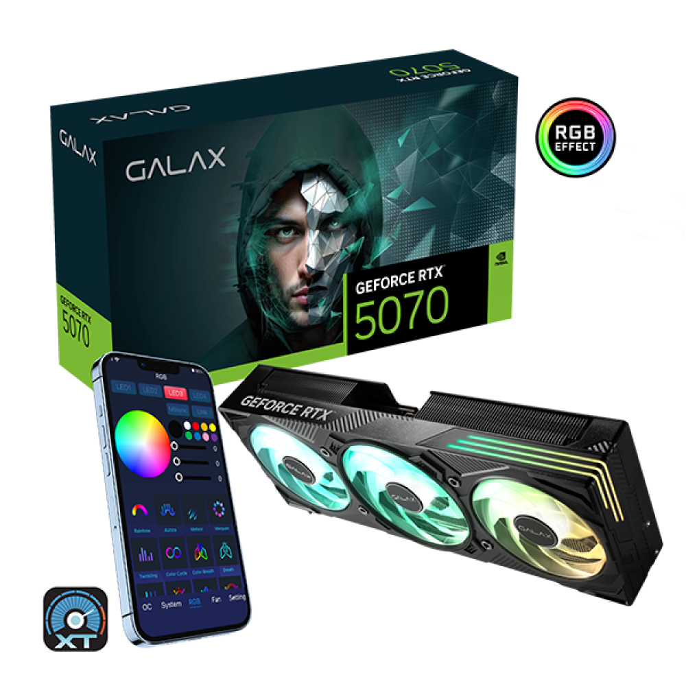 GALAX GeForce RTX™ 5070 EX Gamer 1-Click OC