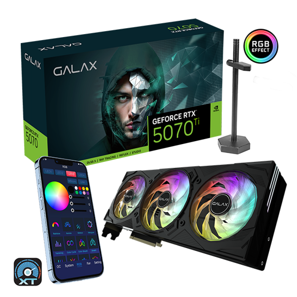 Galax Geforce Rtx™ 5070 Ti Ex Gamer 1 Click Oc