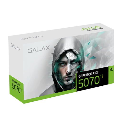 GALAX GeForce RTX™ 5070 Ti EX Gamer 1-Click OC White