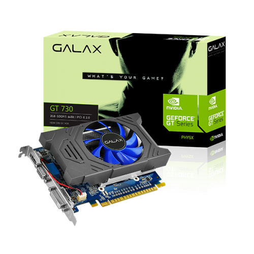 GALAX GEFORCE GT 730 2GB GDDR5 - Graphics Card