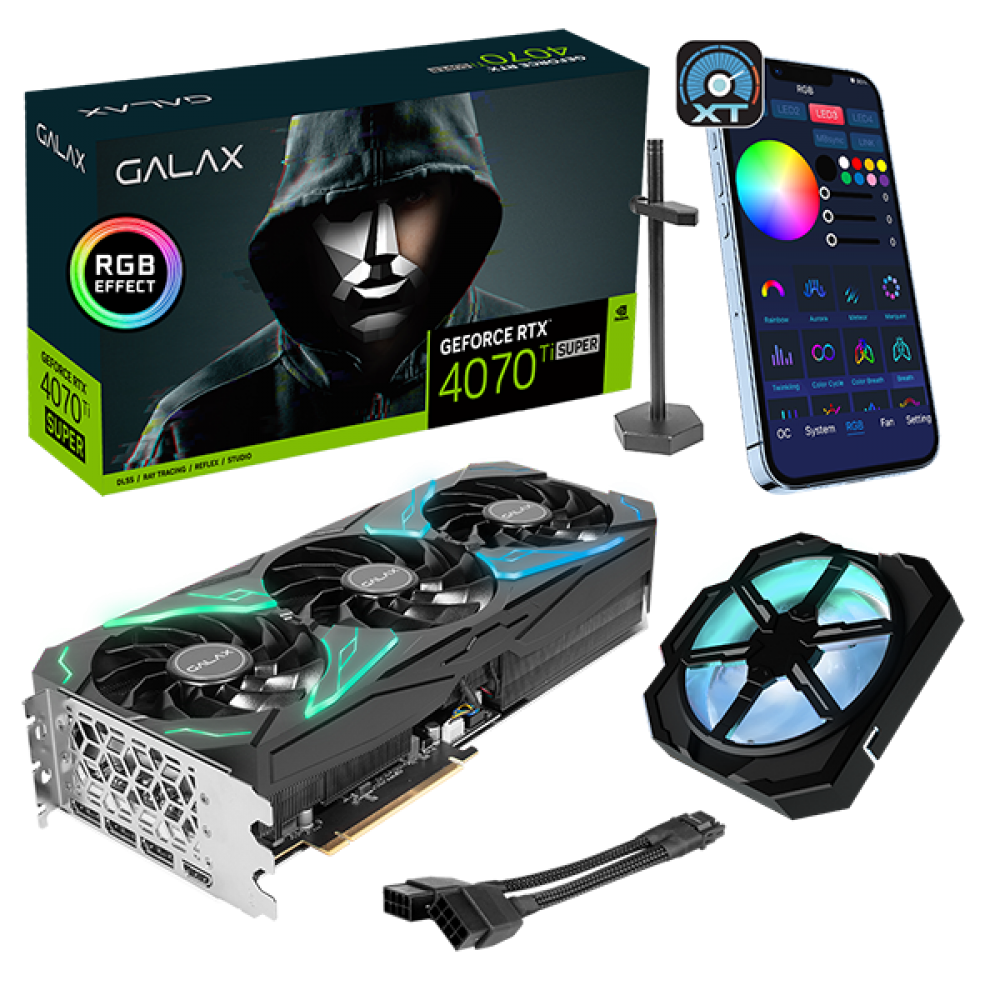 GALAX GeForce RTX™ 4070 Ti SUPER SG 1-Click OC
