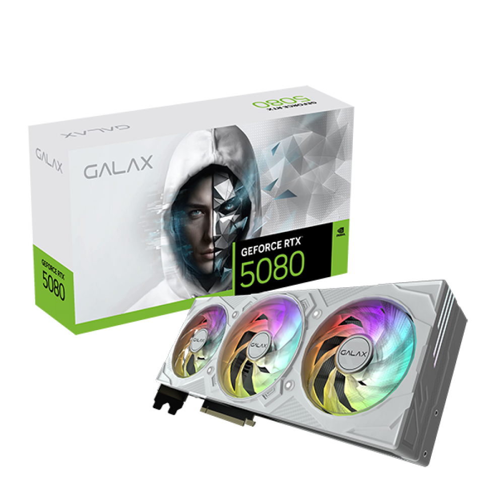 GALAX GeForce RTX™ 5080 EX Gamer 1-Click OC White